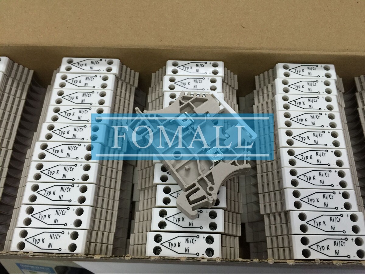 50Pcs/Box New For Weidmuller Thermocouple Terminal WDU 2.5/TC TYP K ...