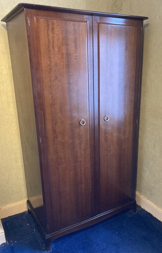 Vintage Stag Mahogany Minstrel Double Wardrobe Mid Century - NO COURIER ...
