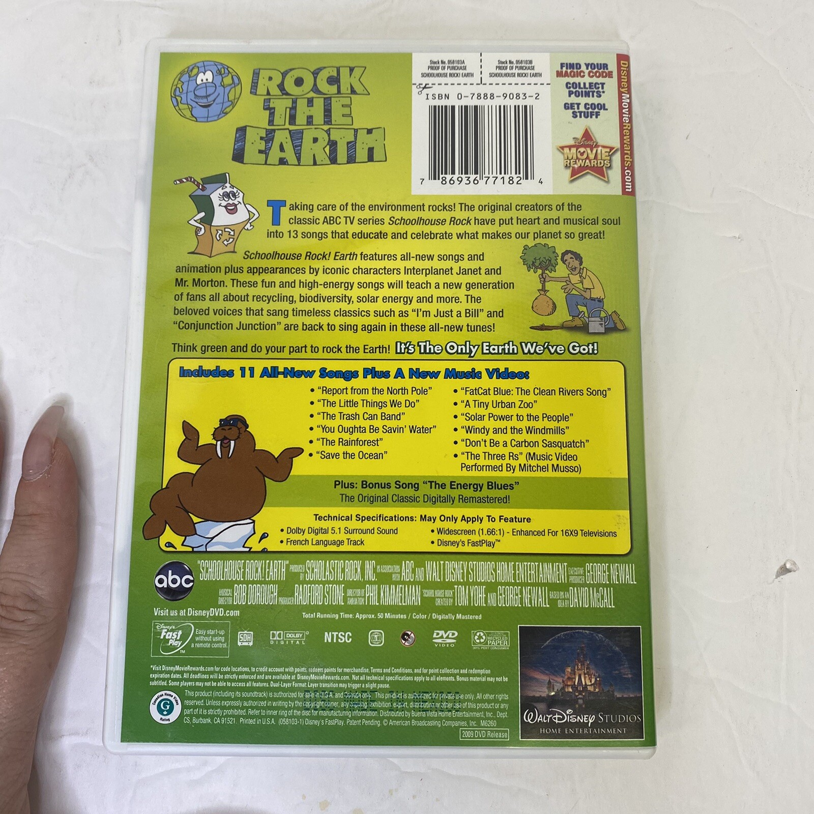 Schoolhouse Rock: Earth (DVD, 2009) 786936771824| eBay