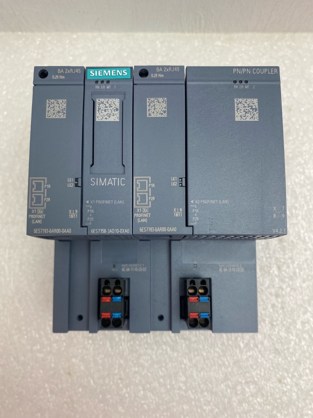 Siemens Simatic PN/PN Coupler 6ES7 158-3AD10-0XA0 / 6ES7158-3AD10-0XA0 ...