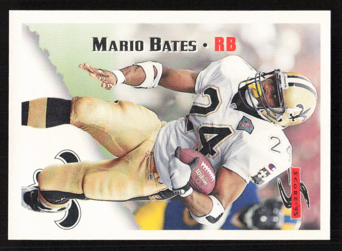 1995 Score Mario Bates #144 Football New Orleans Saints | eBay