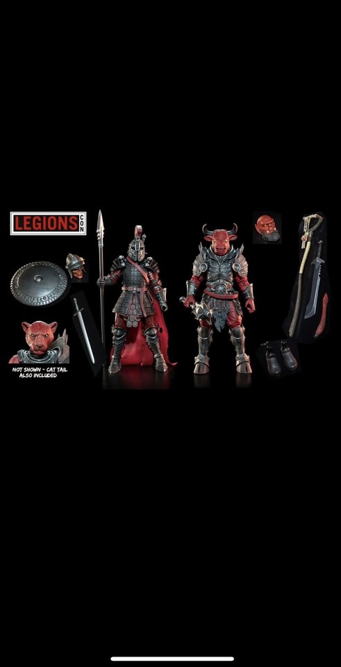 MYTHIC LEGIONS - Legions Con 22' Exclusive Red Fury Clan - New | eBay