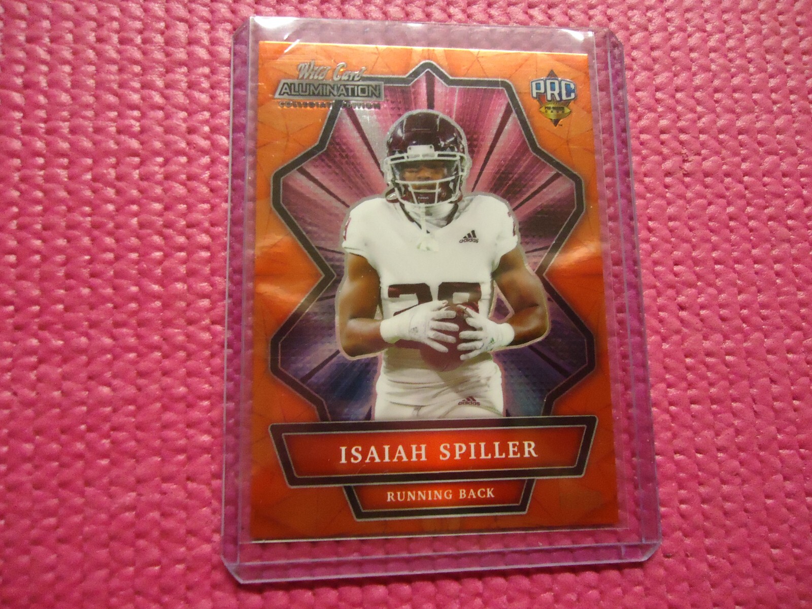 2021 Wild Card Alumination NIL Collegiate Edition - Orange #ANBC-33 ...