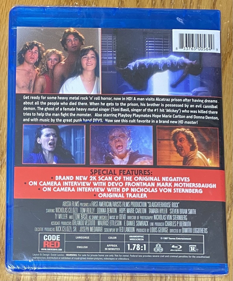 Slaughterhouse Rock Code Red #80 Toni Basil Donna Denton Brand New | eBay