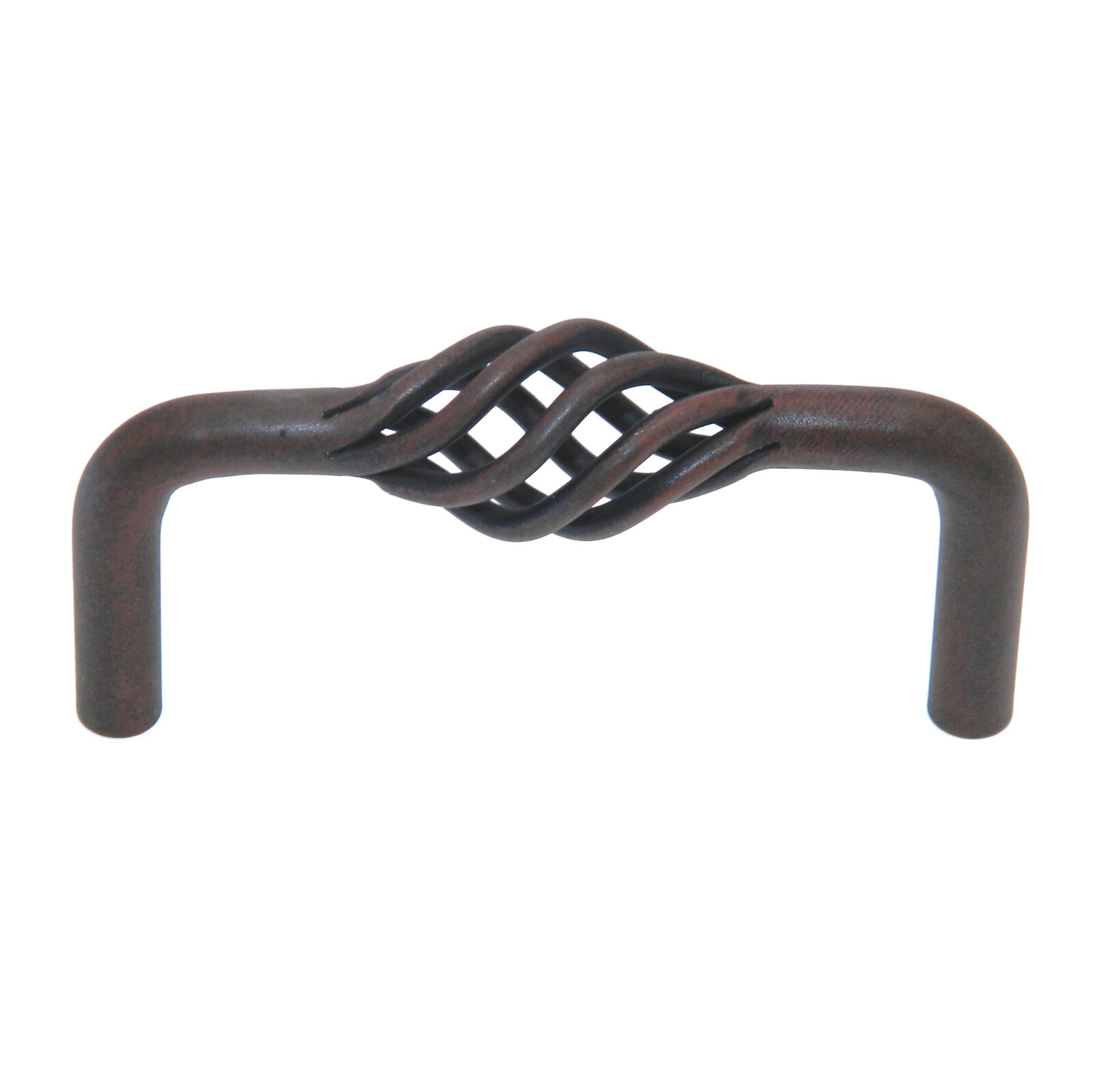 Amerock Village Classics Antique Rust 3" Ctr. Cabinet Handle BP19322 ...