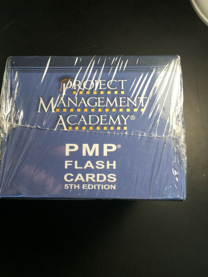 Pmp Project Management Academy flash cards. 2014 5th edition. NEW | eBay