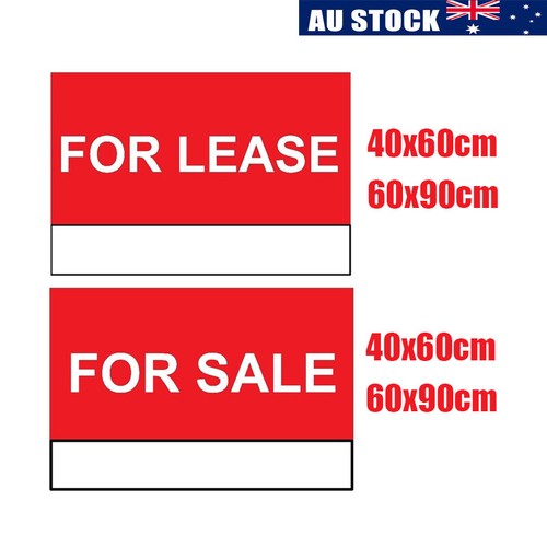 Foam Sign Corflute Signs Vinyl Sticker FOR SALE Banner 5mm thick For ...