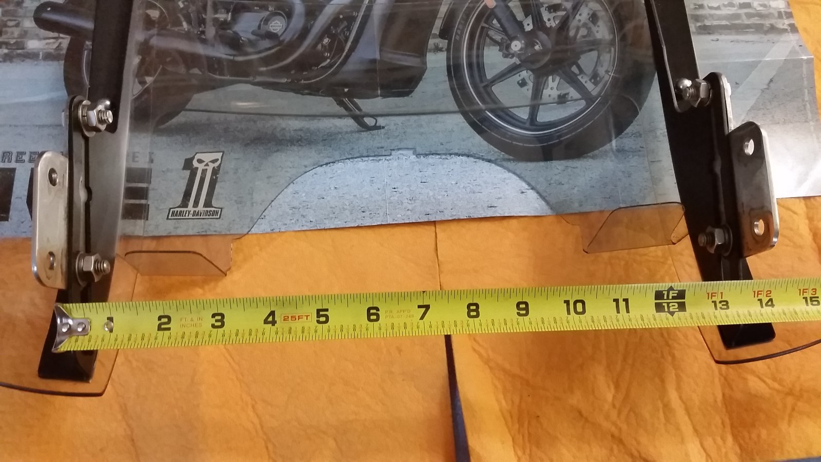 HARLEY DAVIDSON WINDSHIELD SOFTAIL SPRINGER DYNA GLIDE ROAD KING ...