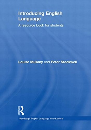 Introducing English Language: A Resource Book for Students (Rout ...