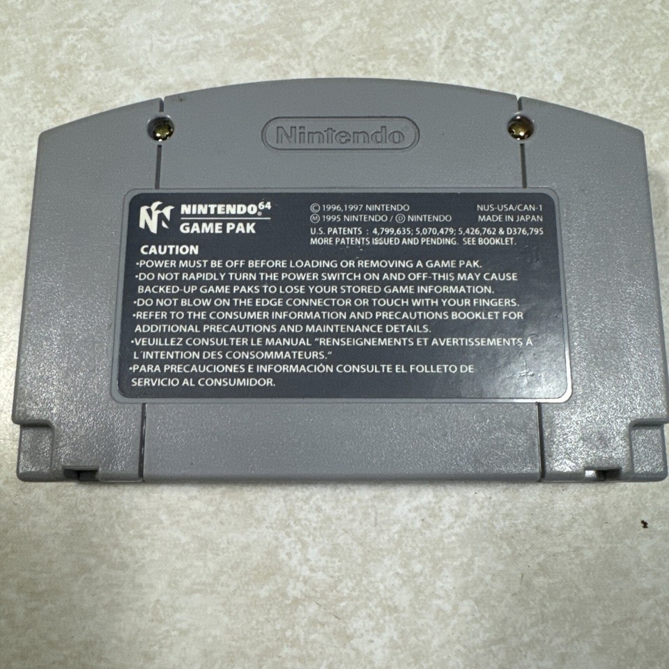 Vintage Nintendo 64 Star Wars Episode 1 Pod Racer Cartridge Authentic ...