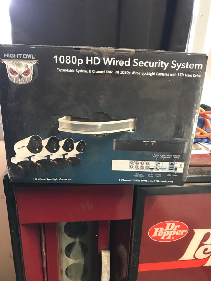 Night Owl C20X-81-4L 1080p Wired 4 Cameras Security System | eBay