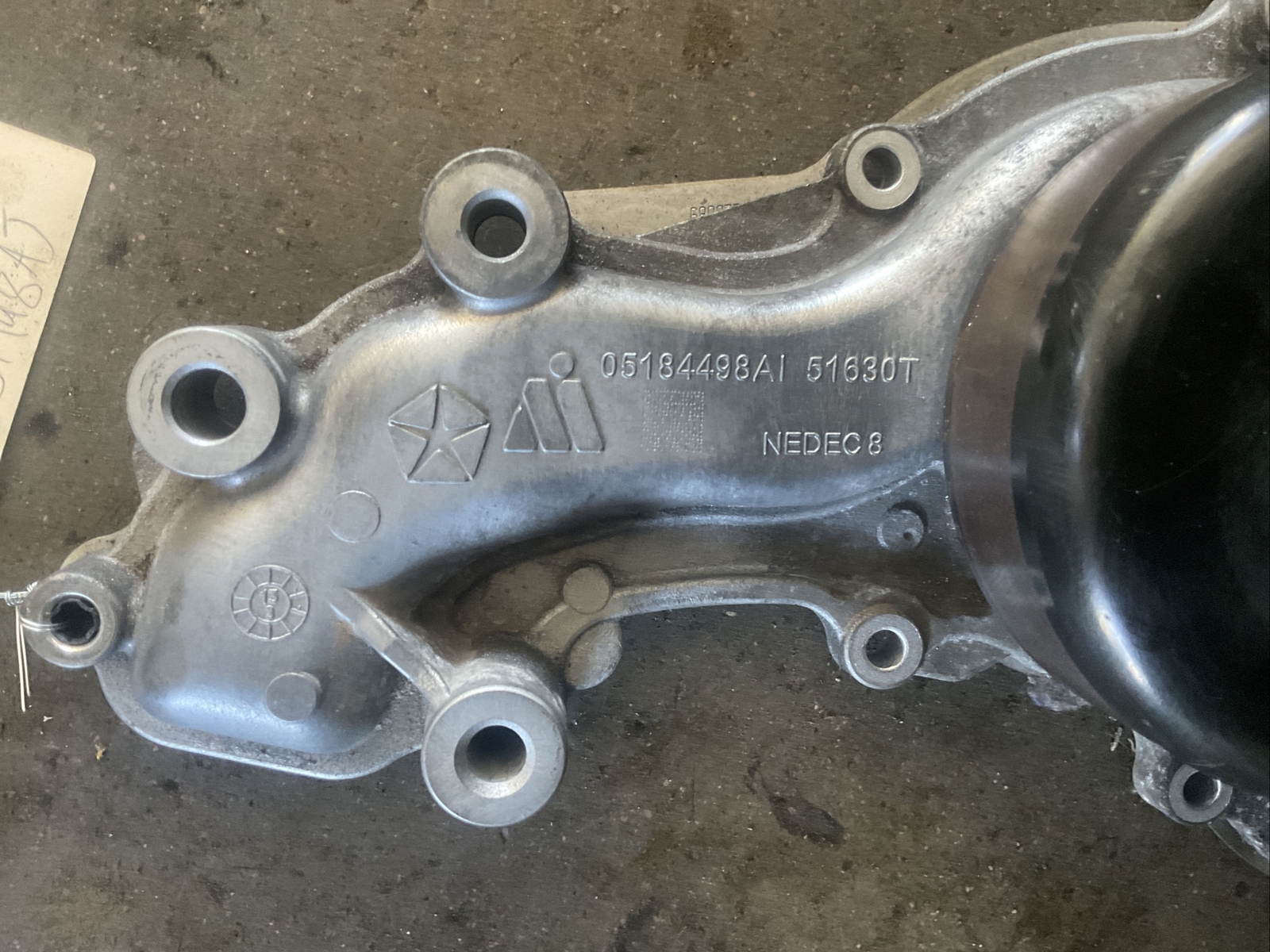 Genuine Chrysler 5184498AJ Engine Cooling Water Pump for sale online | eBay