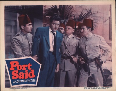 Port Said (1948) 11x14 lobby card #5 | eBay