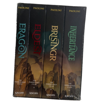 Inheritance Cycle 4-Book Paperback Box Set Brand New Sealed Christopher ...