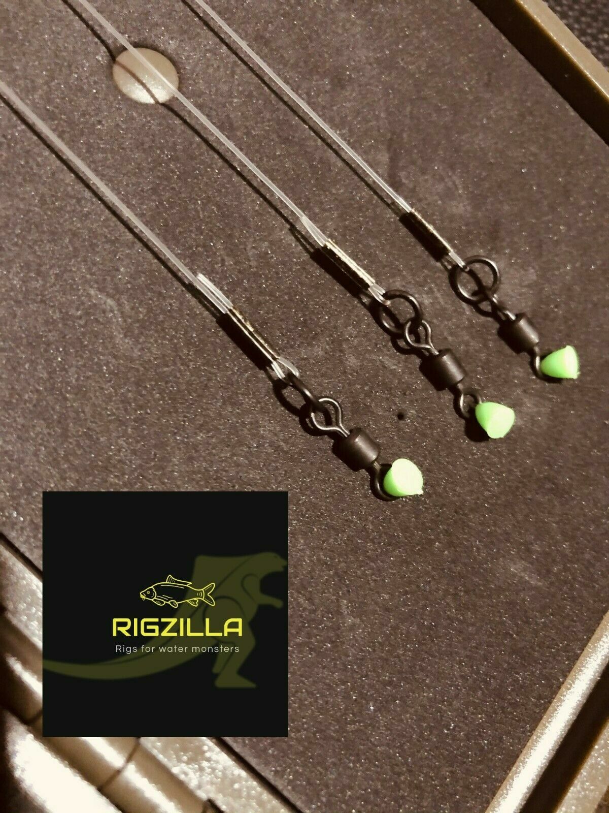 3 or 5 Ronnie Rigs - Spinner rig Korda boom Teflon hook, pop up, wafter ...