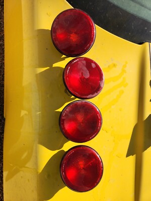 1984 - 1990 C4 Corvette Tail Light Set Of 4 Taillight 16500317 | eBay