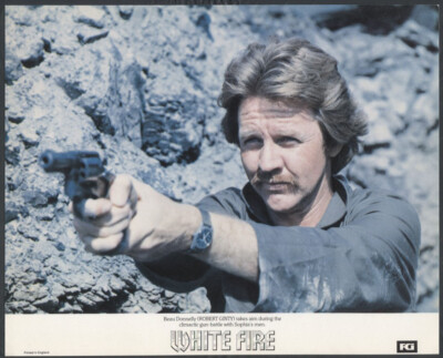 ROBERT GINTY AIMING A GUN VERY RARE White Fire ‘84 | eBay