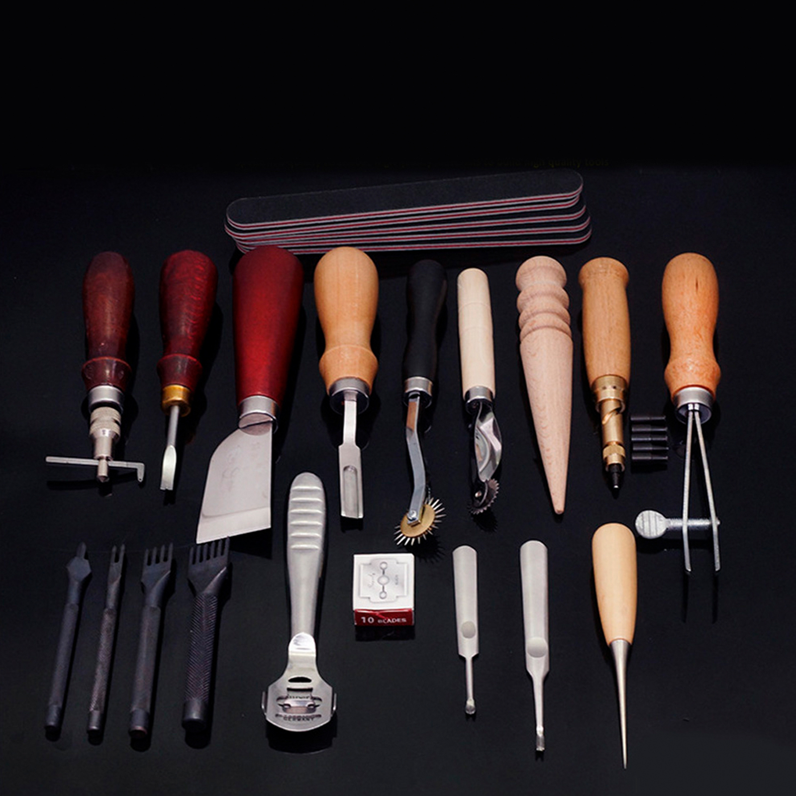 DIY Leather Craft Tools Kit Leather Kits Leather Craft Tools Set ...