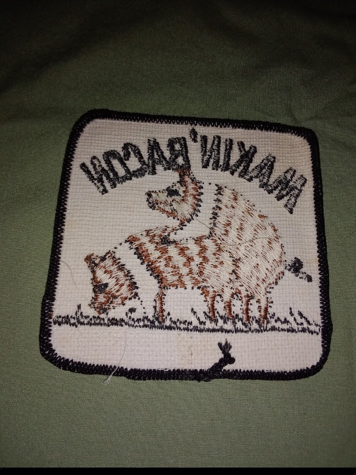 Vintage Making Bacon Pigs Hogs Biker Motorcycle Patch | eBay