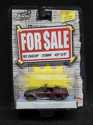 Jada Toys 1/64 Scale For Sale '65 Shelby Cobra 427 S/C | eBay