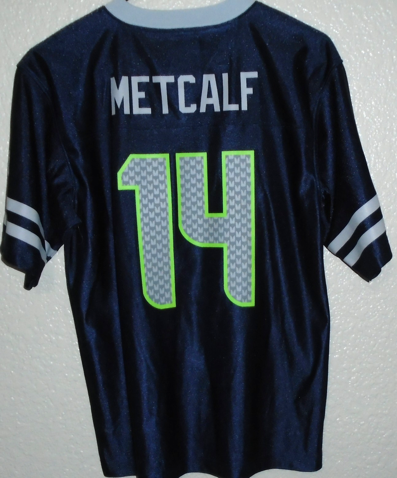 Seattle Seahawks Youth NFL DK Metcalf Jersey Size XXL blue | eBay