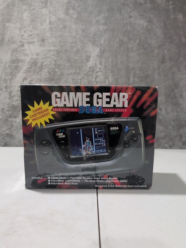 Sega Game Gear Color Portable Game System w Columns Cartridge Brand NEW ...