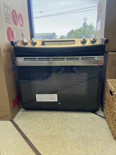 JD630STSS NEW GE 30" DROP-IN GlassTop Electric Range Blk with Stainless ...