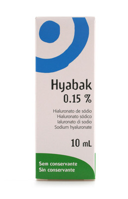 HYABAK 0.15% EYE DROPS THEA 10ml Hyaluronate FREE SHIPPING EXP.DATE ONE ...