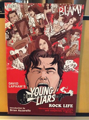 Young Liars - Rock Life by David Lapham (2010, Trade Paperback)New -O/Z ...