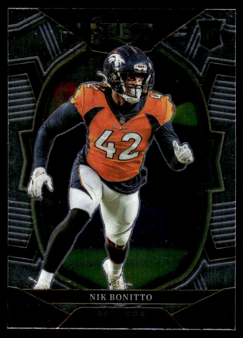2022 Select Concourse Level Nik Bonitto Rookie Denver Broncos #25 | eBay