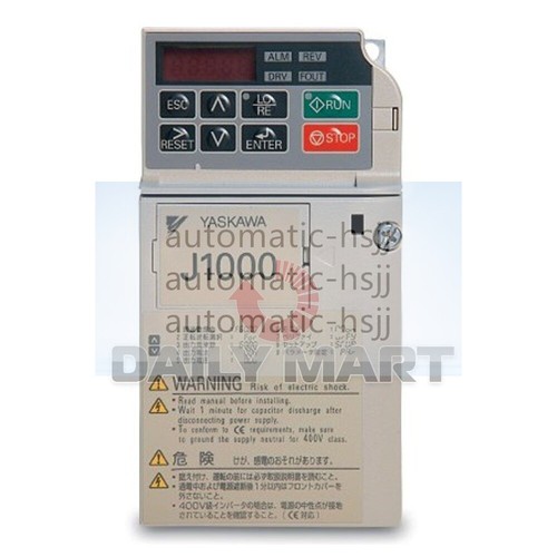YASKAWA INVERTERS FREQUENCY J1000 CIMR-JB4A0004BAA PLC (AA0) 380V 0 ...