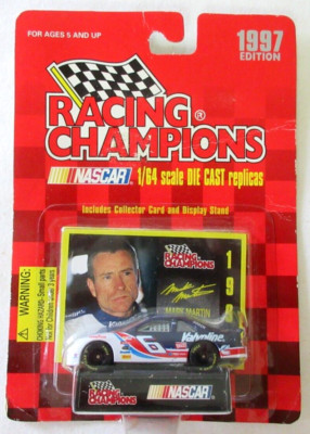 1997 EDITION NASCAR RACING CHAMPIONS MARK MARTIN #6 Valvoline | eBay