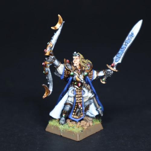 High Elves, Painted Alith Anar Shadow King, Warhammer , Games Workshop ...