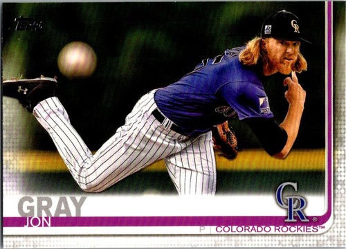 2019 TOPPS SERIES 1 JON GRAY COLORADO ROCKIES #73 | eBay