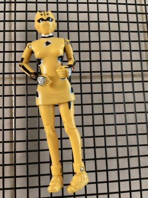 Power Rangers Jungle Fury Yellow Cheetah Ranger 5.75" Figure 2007 ...