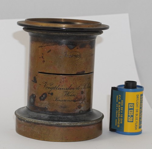 Voigtlander Euryscope Series IV No. 3 Large Brass Large Format Camera ...