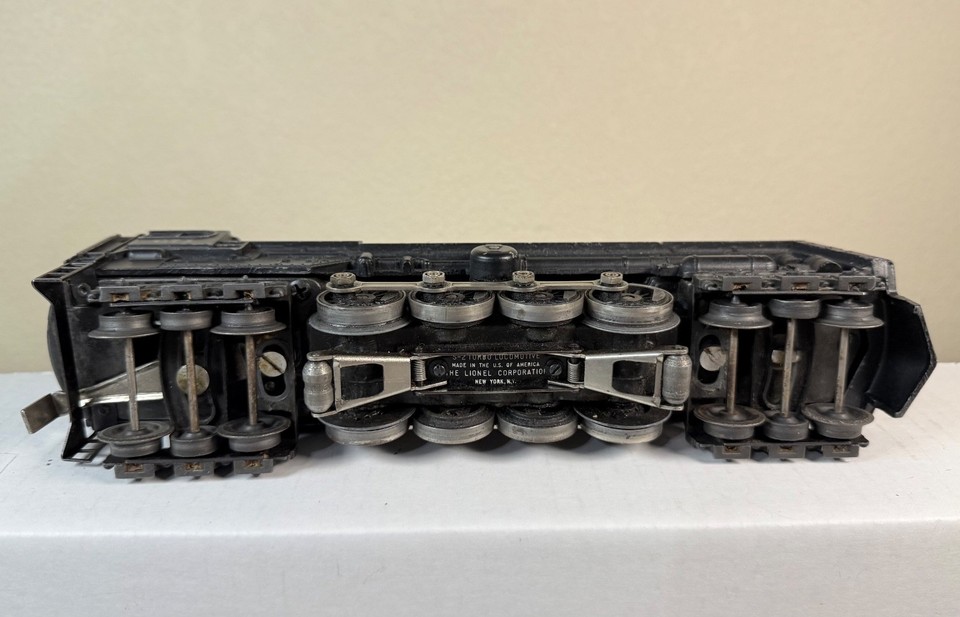 Lionel Vint O Gauge 6-8-6 Die-Cast Steam Turbine Locomotive #3800 ...