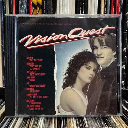 VISION QUEST SOUNDTRACK (CD) 1985!!! RARE!!! JOURNEY + MADONNA ...