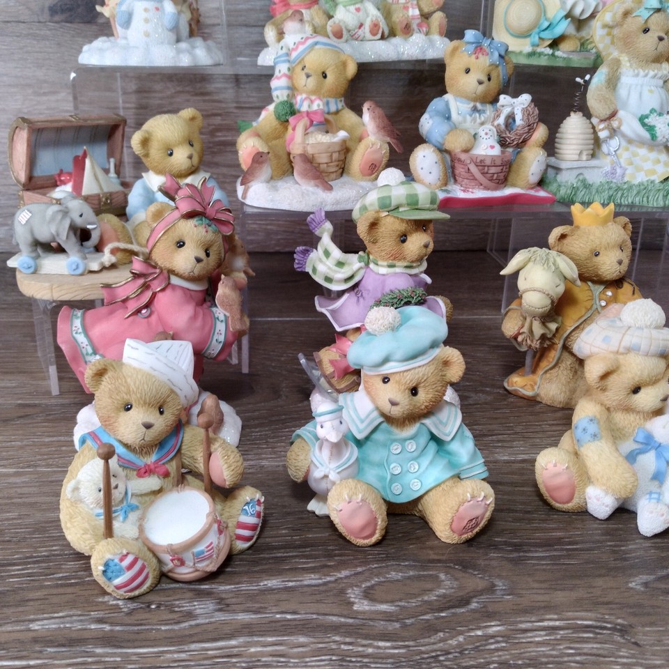 Vintage CHERISHED TEDDIES Collectible Teddy Bear Figurines U CHOOSE ...