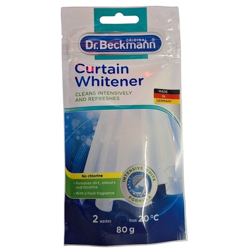Dr. Beckmann Curtain Whitener Clean Intensively & Refresh 2416 - 80g ...