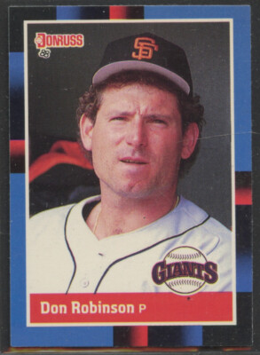 1988 Donruss #573 Don Robinson San Francisco Giants | eBay
