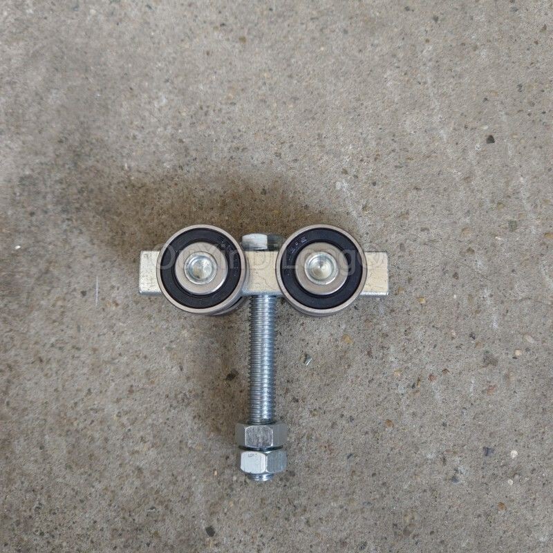 4PCS Heavy Sliding Door Rollers Industrial Hanging Rail Wheel Pulleys ...
