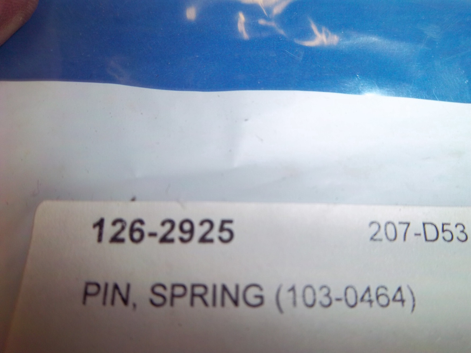 Exmark 126-2925 Spring Pin Turf Tracer Metro Five Speed Viking Hydro S ...