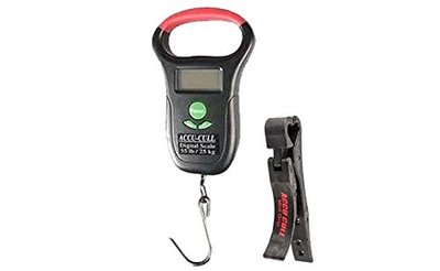 Accu-Cull Accucull Fish Digital Weigh Scale & tape measure 55 lb. With ...