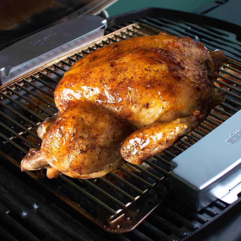 Weber Q™ SMOKER BOX SET Suit Q2000 Q3000 Series Stainless Steel *991156 ...