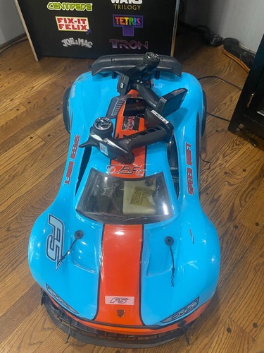 Rovan F5 1/5 Scale 360 F5 36cc Gas 4WD On-Road Race Car RTR With Extras ...