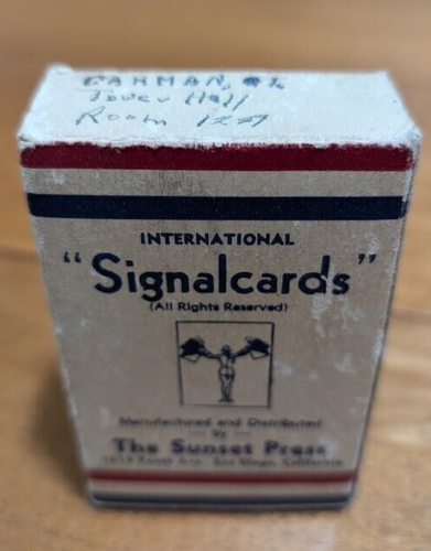 Sunset Press Signal Cards WWII US Navy International | eBay