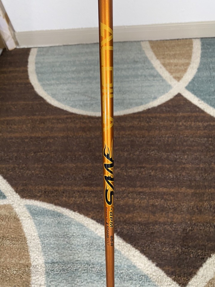 Adams Golf Redline RPM 460cc Titanium 9.5* Driver 65 R | eBay