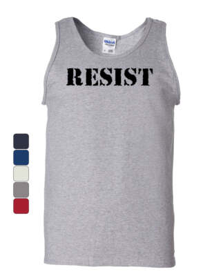 Resist Tank Top Political Anti-Trump Protest Rebel Impeach Fight ...