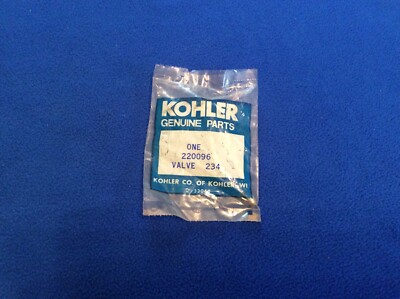 Kohler # 220096 Valve Genuine OEM Factory Replacement ** New-Old-Stock ...